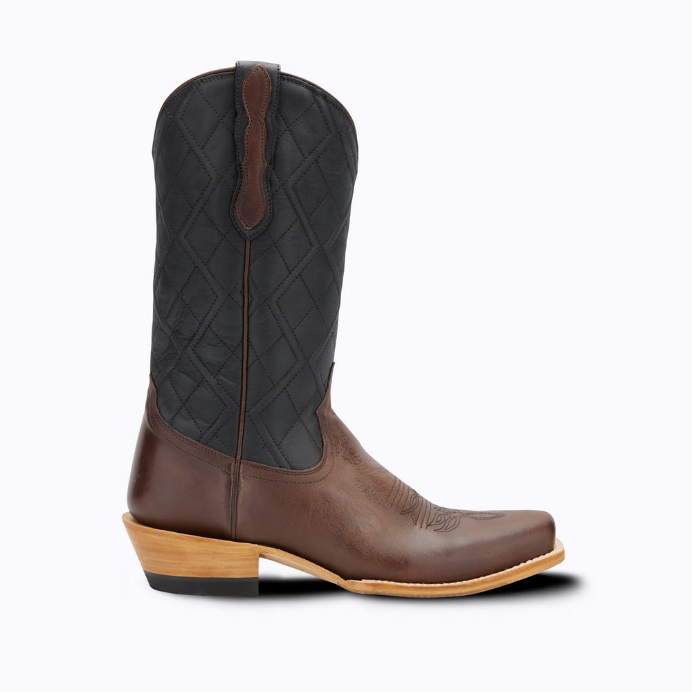 Nashville Brown Cowboy Boot Cutter Toe Western Men's