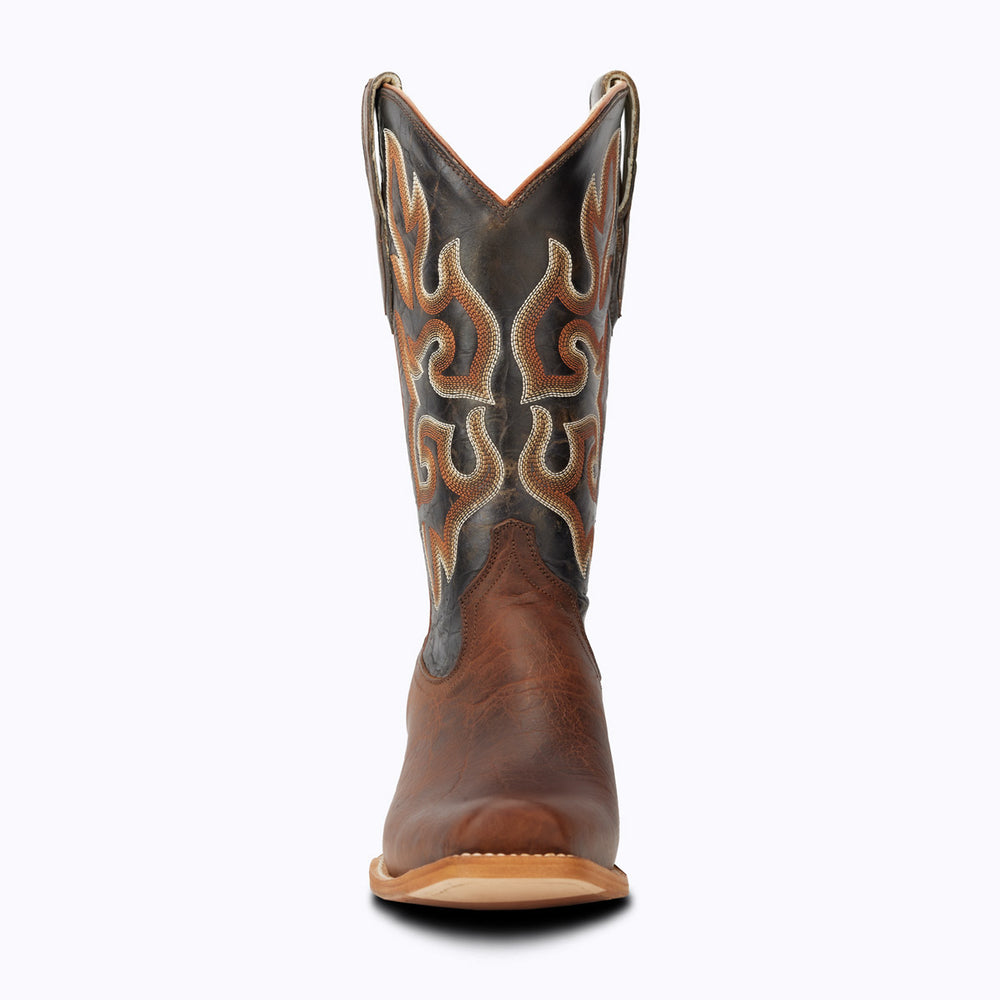 Nashville Cowboy Boot Cutter Toe Aged Sycamore by Capitan