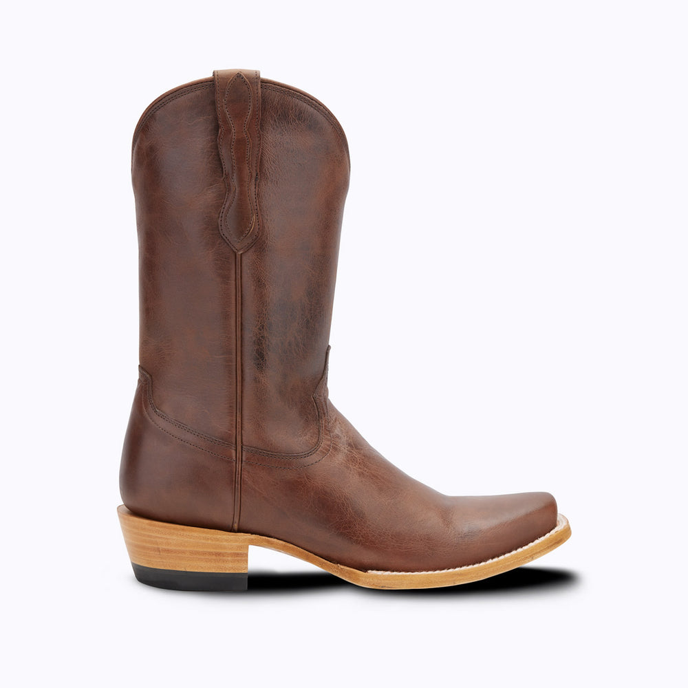 Tulsa Tan Cowboy Boot Cutter Toe Western Men's